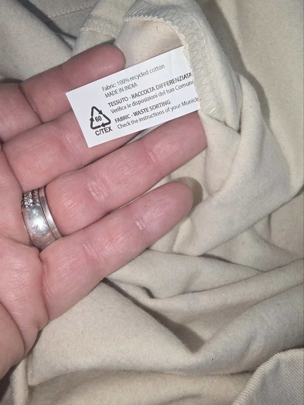 Coach | Bags | Coach Canvas Dust Bag In Natural With Black Logo | Poshmark
